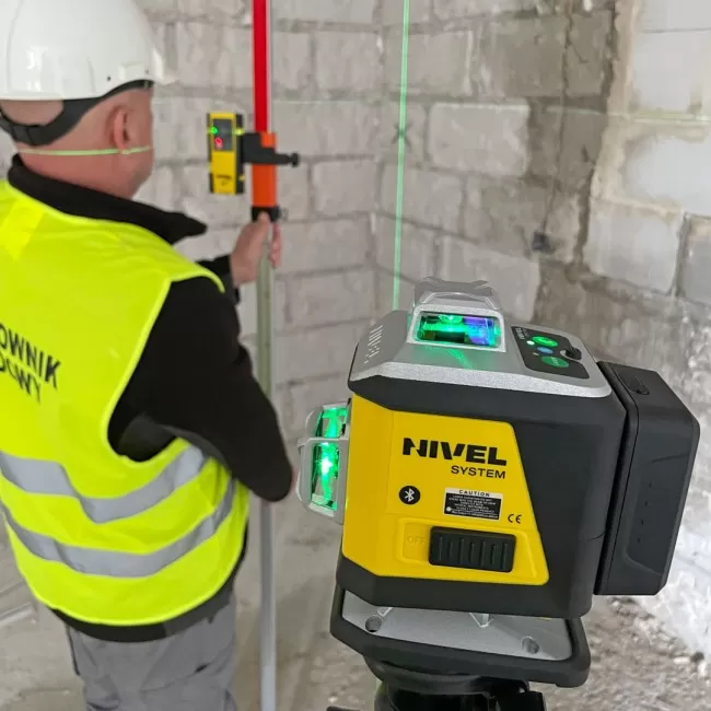 Nivel CL3G 3x360°-os zöld keresztlézer - N3330 - Keresztlézer és ...